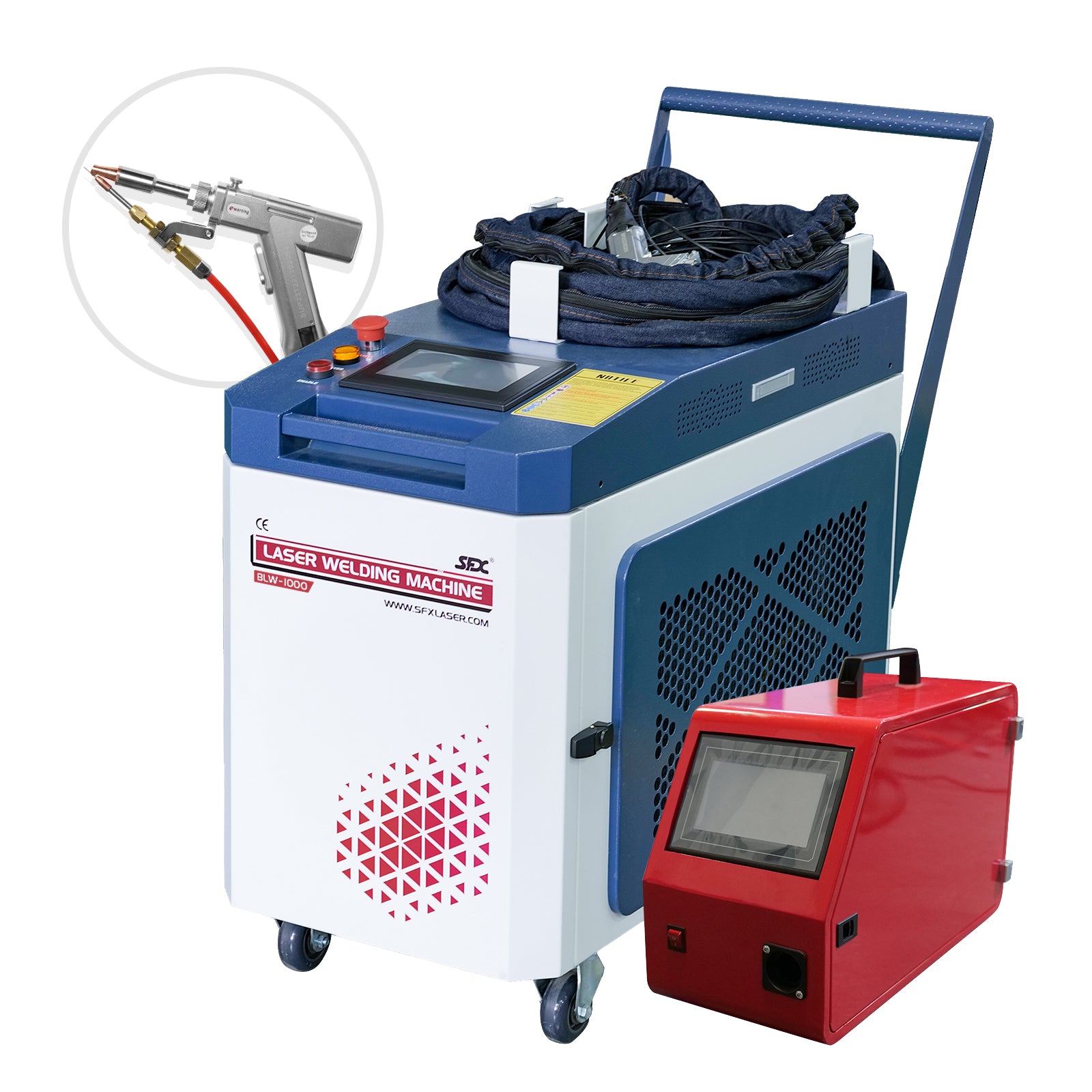 SFX Handheld Fiber Laser Welding Cleaning 2 in 1 Machine 1500W/2000W/3 ...