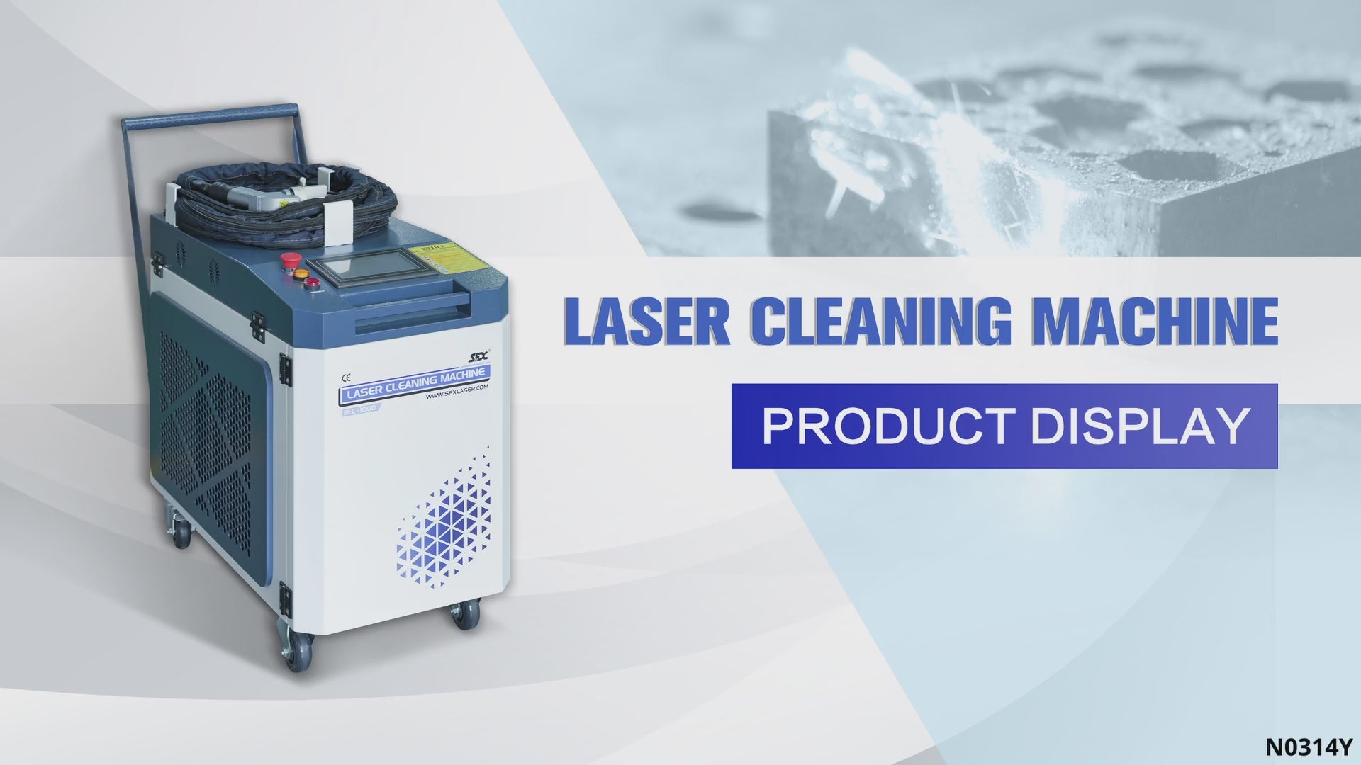 SFX 2000W MAX Laser Cleaning Machine with 10m Fiber Cable Metal Laser ...